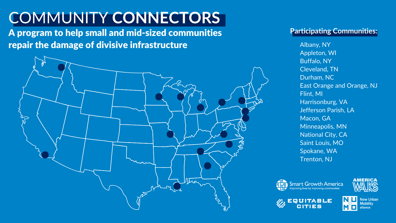RELEASE: 15 Communities Selected for Inaugural Community Connectors Program | Numo